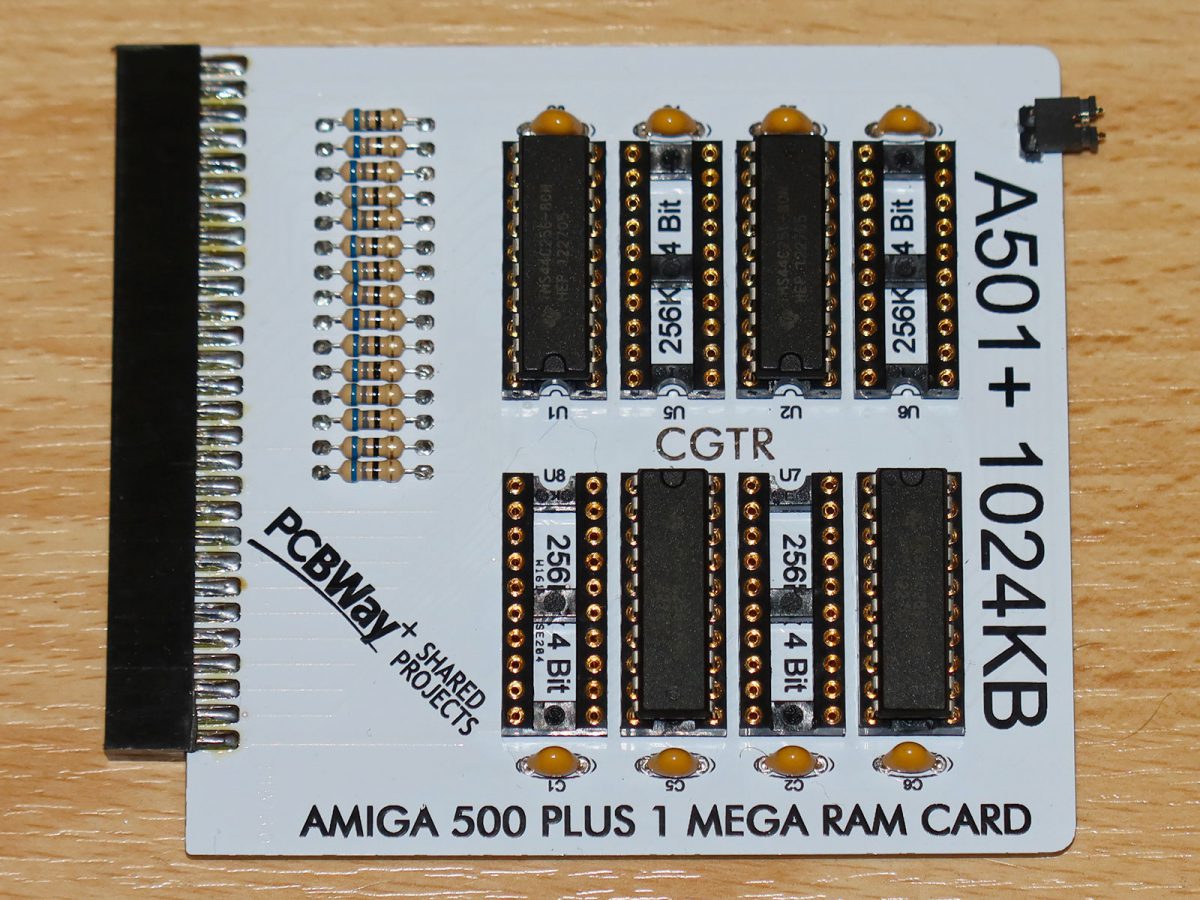 Rozšíření CHIP RAM Amiga 500 | Martinův 8-bitový blog